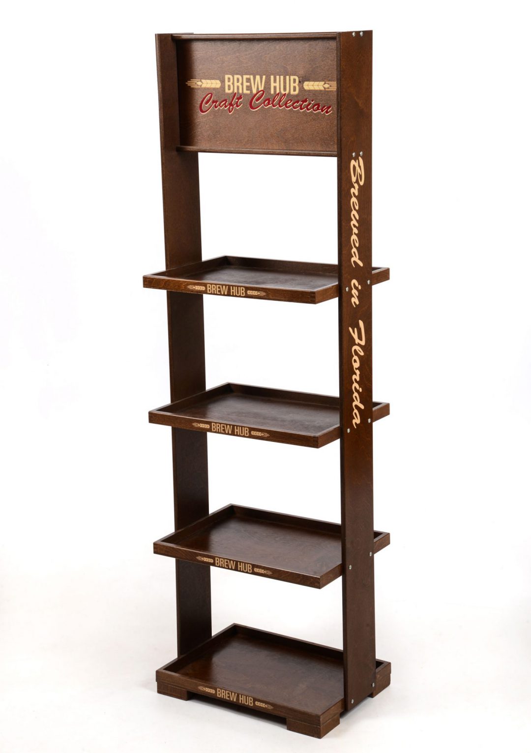 Custom Floor Display for Beverages - Dunning Displays