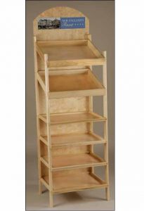 Large Capacity Slant Shelf Display - Dunning Displays