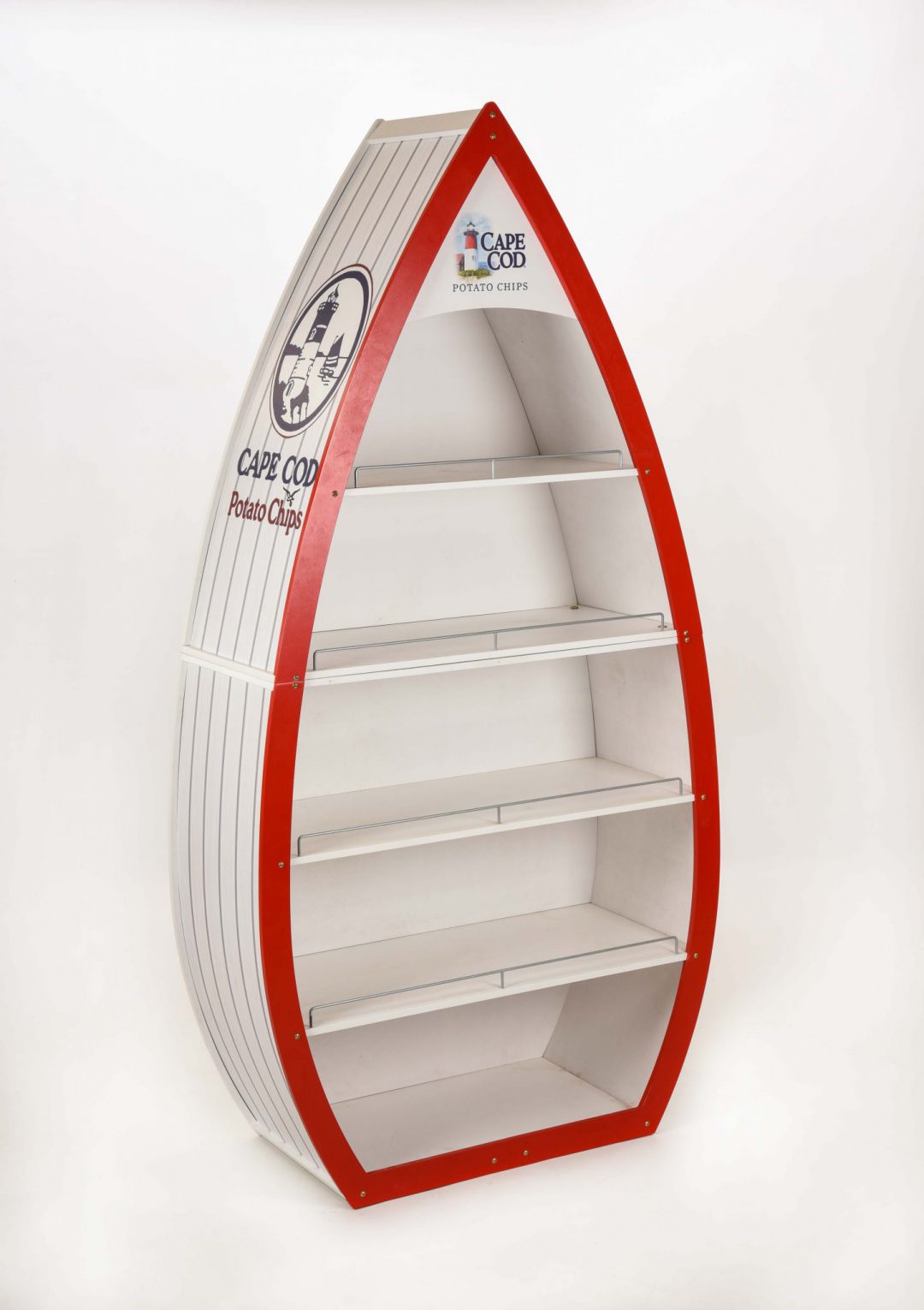 Five Shelf Branded Boat Display - Dunning Displays